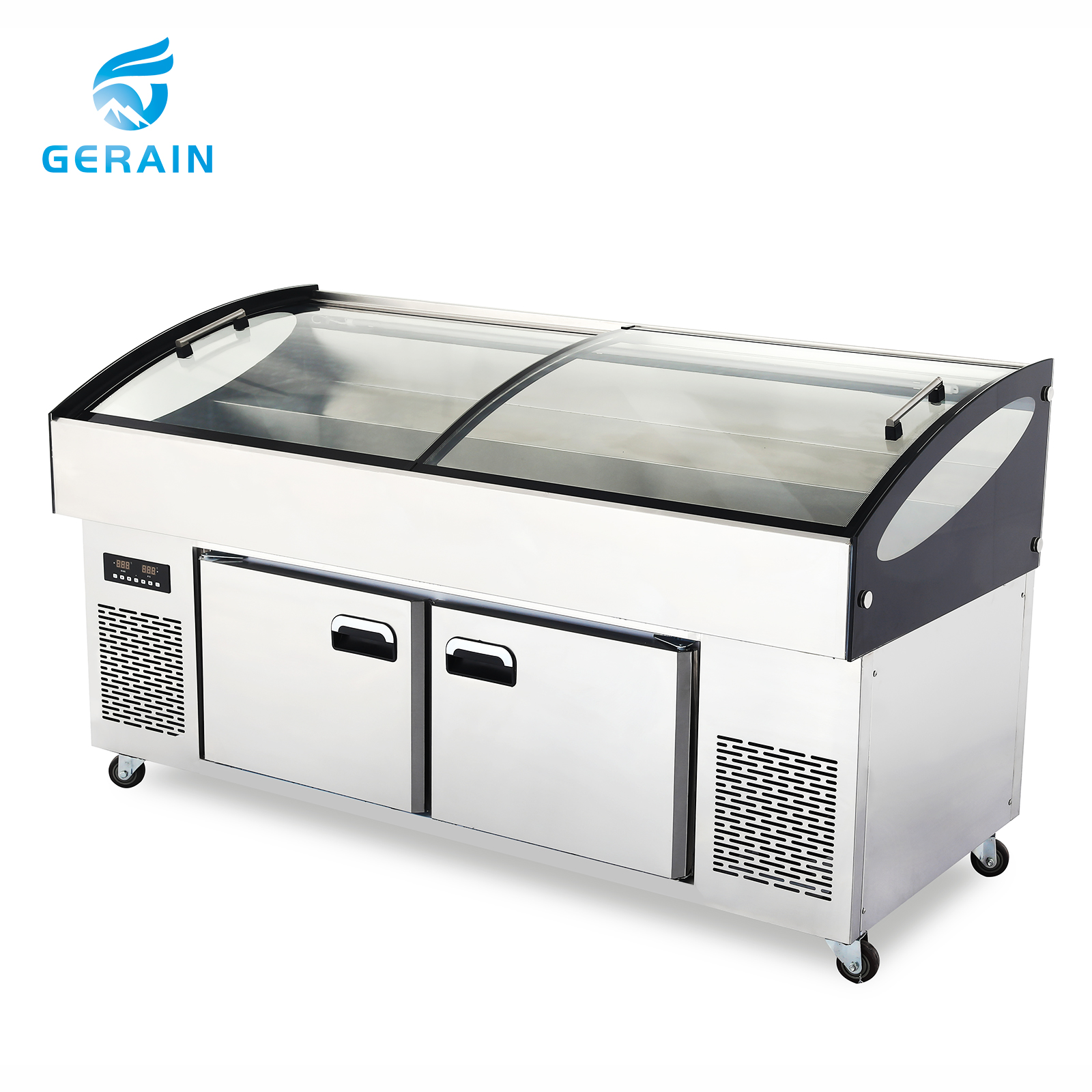 Double Steps Meat/Deli Showcase - Buy Double Steps Meat/Deli Showcase ...